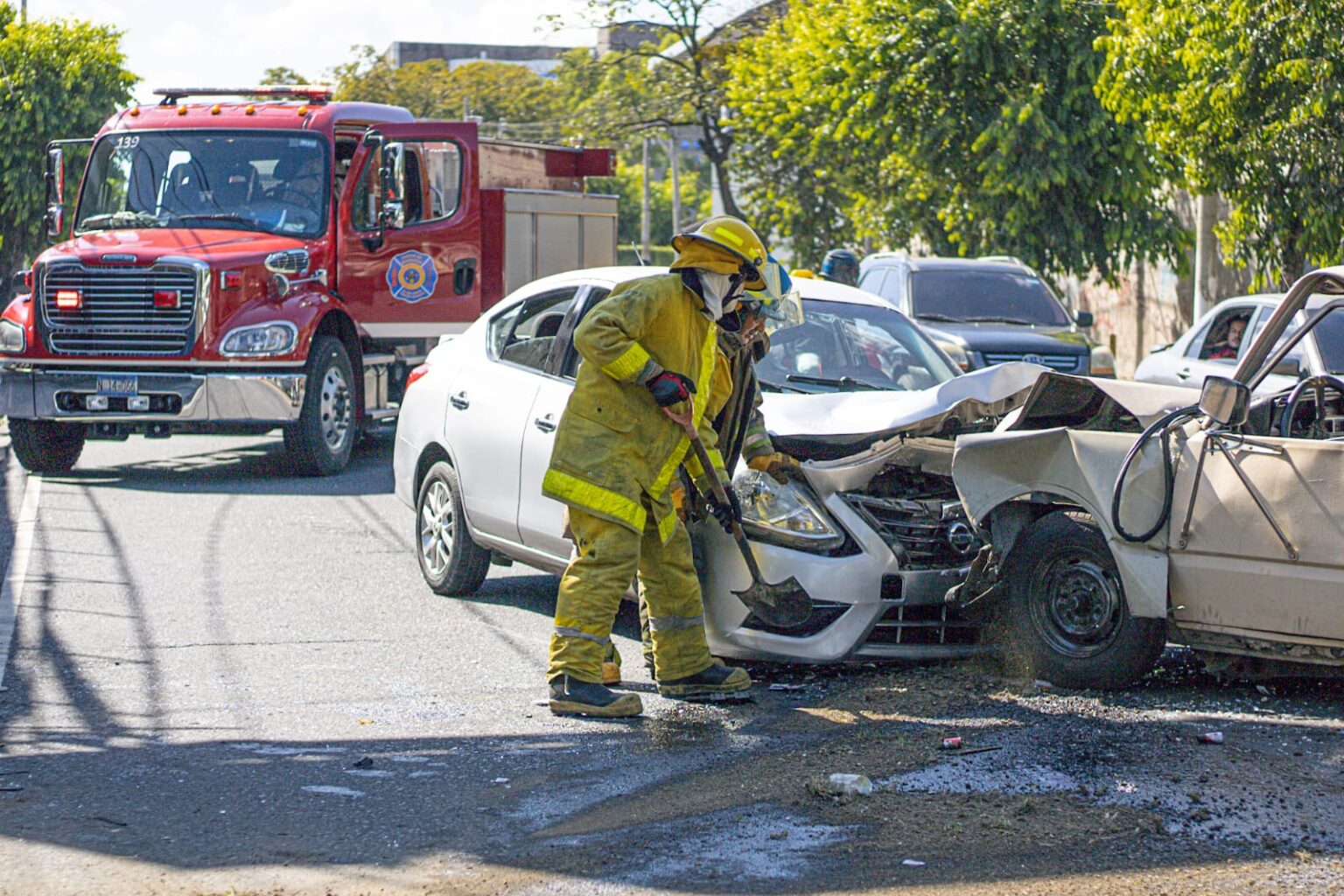 La atención de una persona lesionada en accidente de tránsito tiene un ...