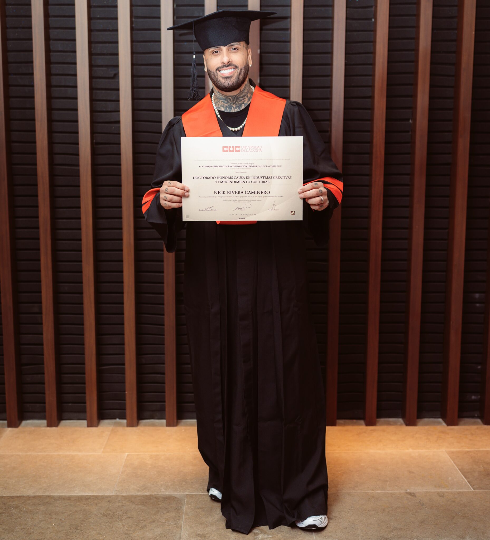 Nicky Jam recibe Doctorado Honoris Causa por su impacto en la cultura y ...